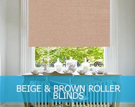 Beige-&-Brown-Roller-Blinds – LA Blinds